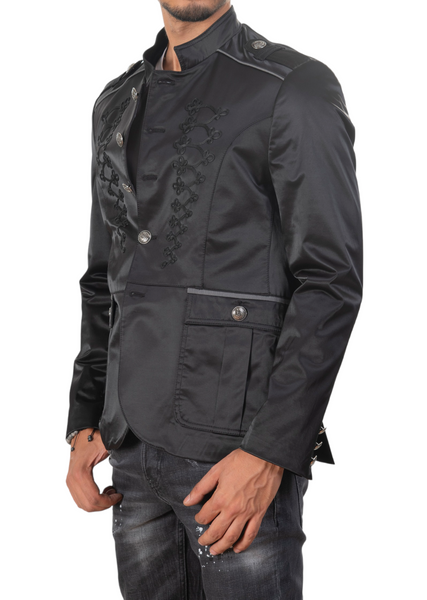 Black Braided Jackson Deluxe Jacket – MONDO Menswear