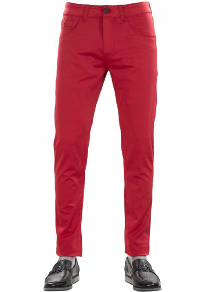 Red Silver "V-metal 2" Tech Pants – MONDO Menswear